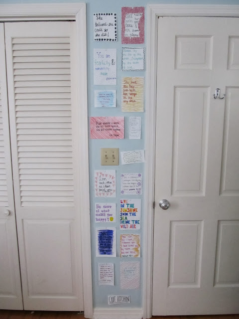 All Things Natalie Christa: DIY: Inspirational Quote Wall